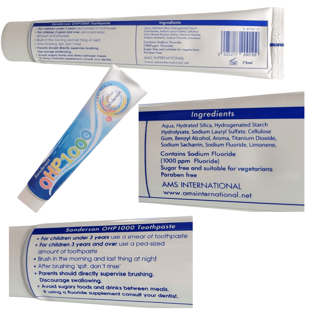 OHP Fluoride Toothpaste | High Fluoride Toothpaste | Buy Online